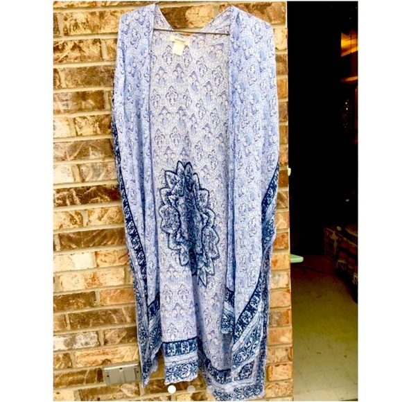 Francesca's Collections | Jackets & Coats | Blue Native American ...